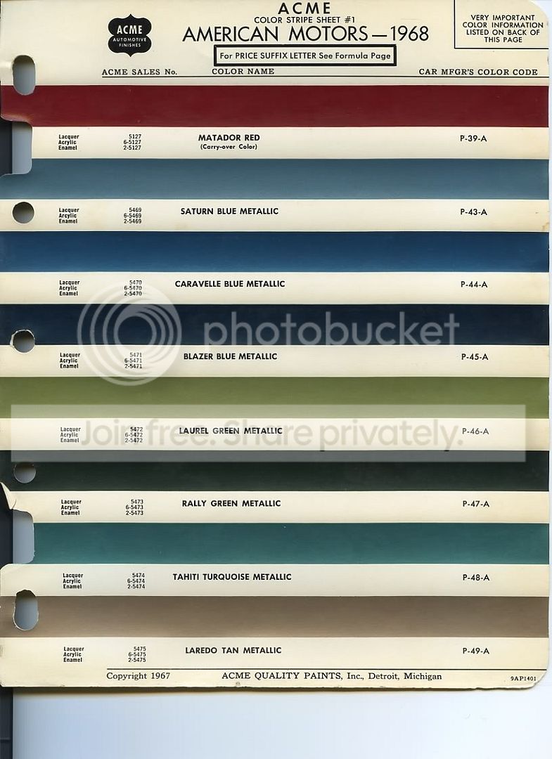 Engine Paint - The AMC Forum - Page 1