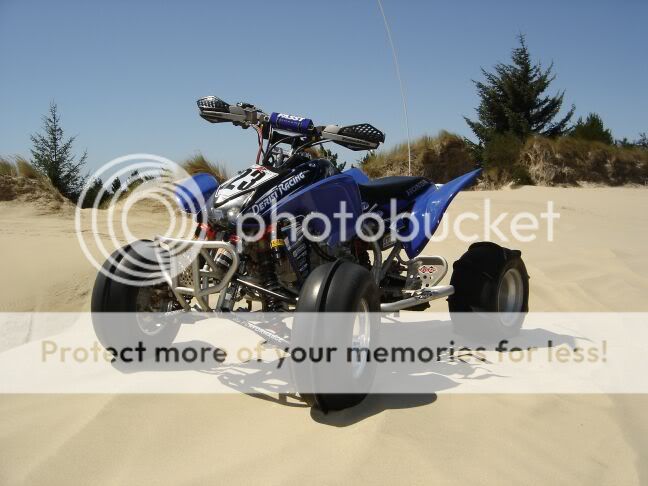 blue plastic | Honda TRX 450R