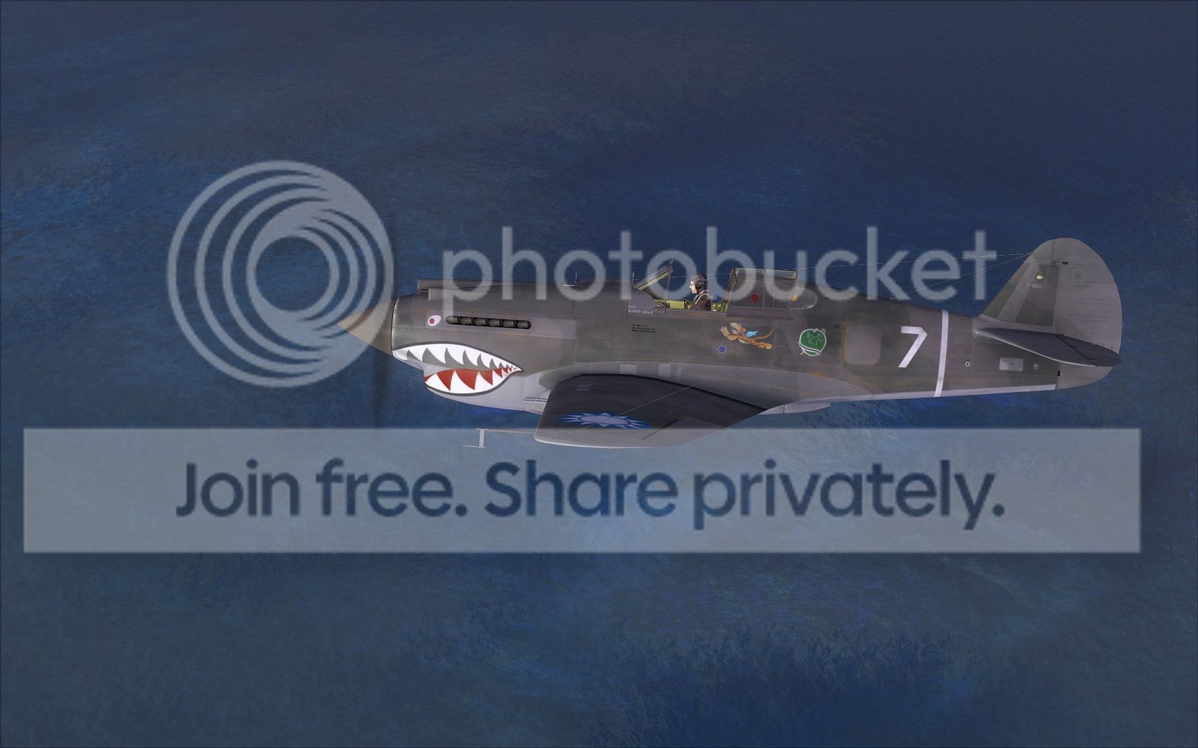 P-40C Robert Neale AVG ready for download - The A2A Simulations Community