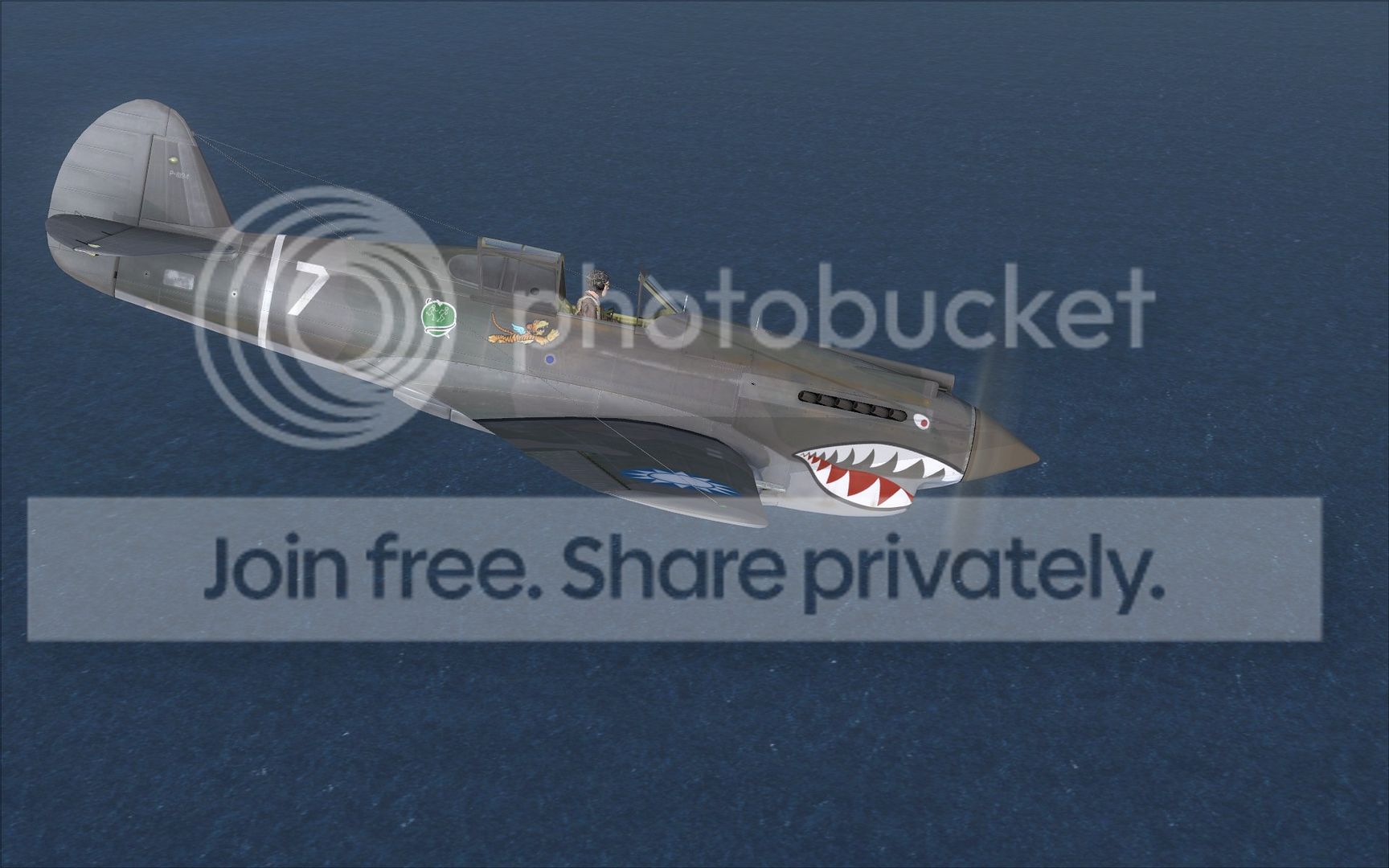 P-40C Robert Neale AVG ready for download - The A2A Simulations Community