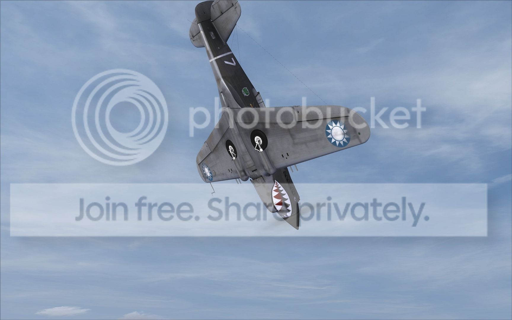 P-40C Robert Neale AVG ready for download - The A2A Simulations Community