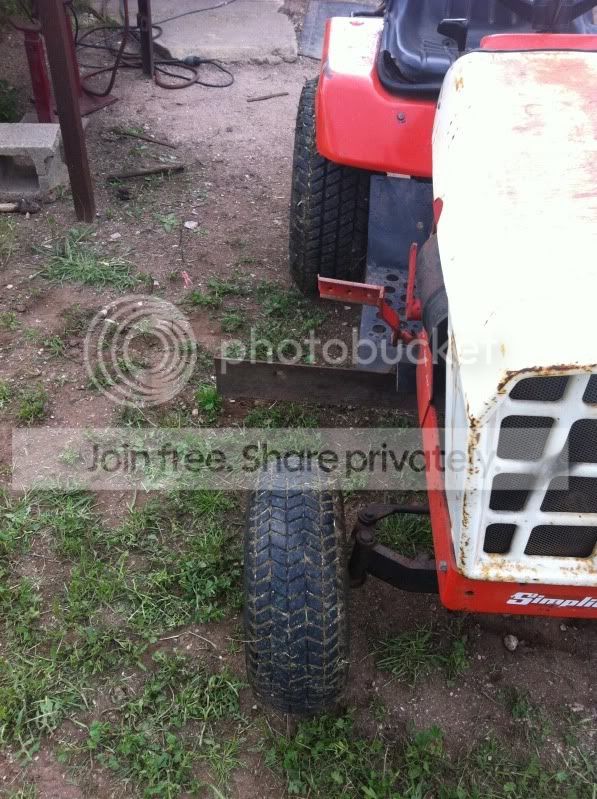 Homemade Mid Mount Blade | My Tractor Forum