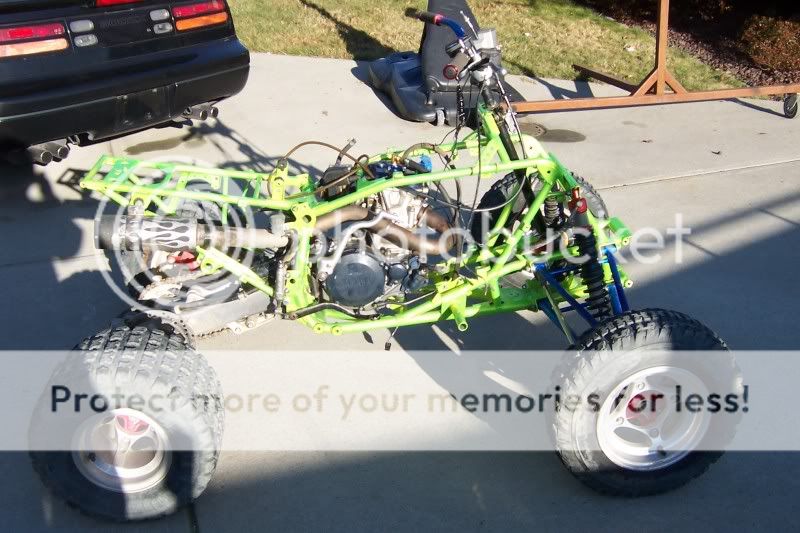 My yz426/400ex build