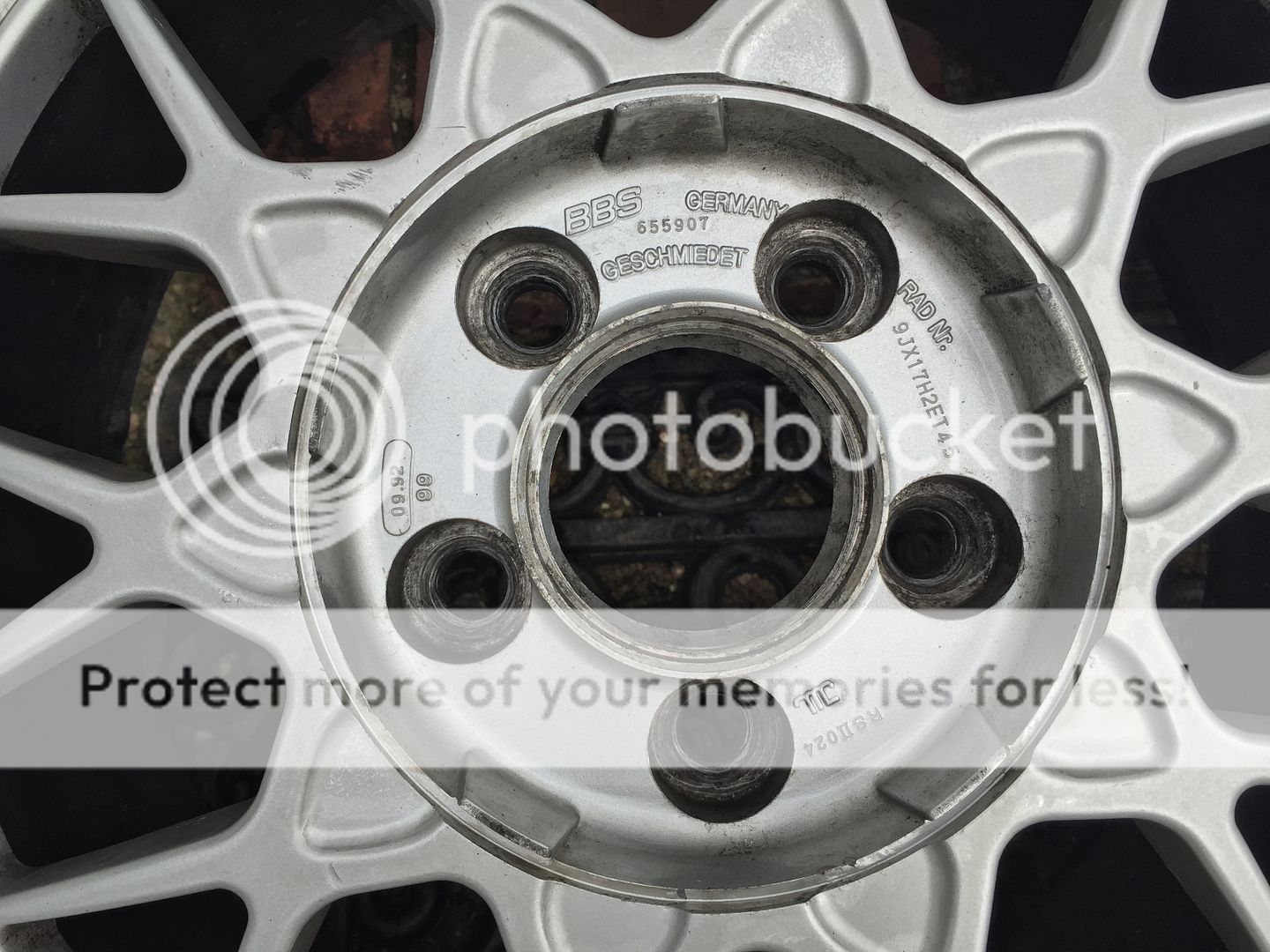 4 Genuine BBS RS II 17" Mesh Dish Alloy Wheels 8J 9J 5x114.3 - £300 ...