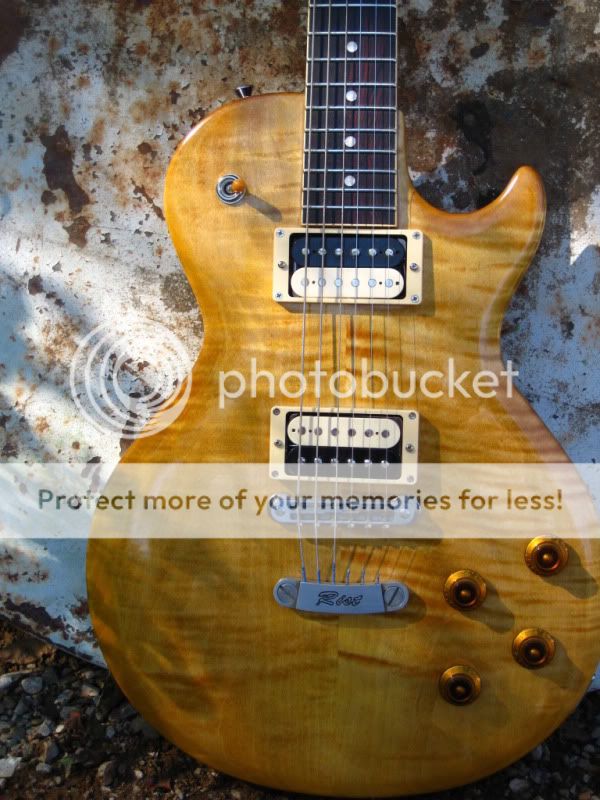 My new guitar from Roman Rist - The Rist White Eagle (additional Pics ...