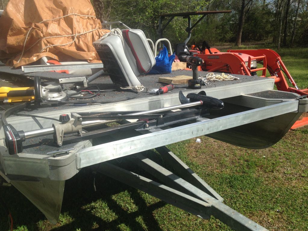 Log repair/motor pod update - Page 3 - Pontoon Boat & Deck Boat Forum
