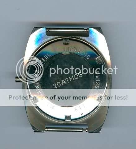 Diver watch case identification help