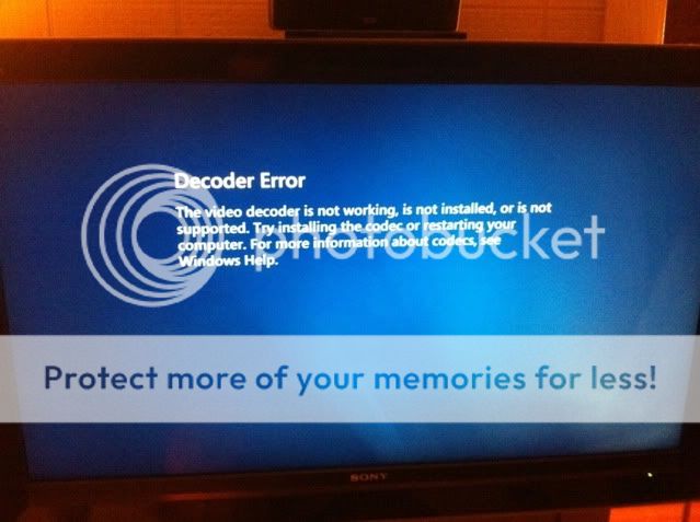 "Decoder Error" on standby resume in 7MC with ATI 5750 | AVS Forum