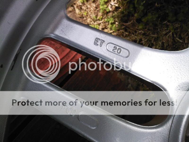 Avalini/M Parallel Spoke 37 style-18x8+20 (1), and 18x8+35 (2), 5x120 ...