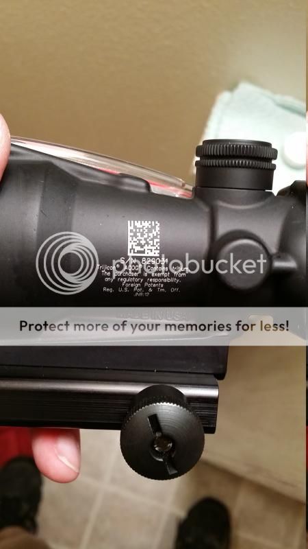 ACOG real? > Optics, Mounts, and Sights > AR15.COM