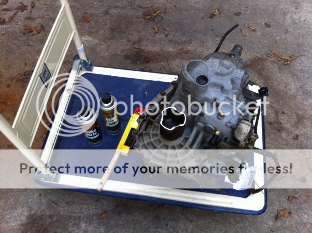 Painting a transmission | A Nissan Sentra Forum