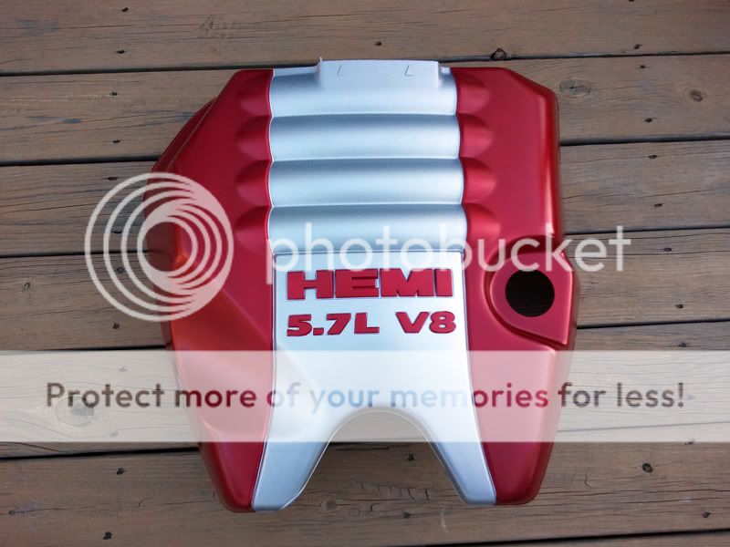 Painted my engine cover | DodgeTalk Forum