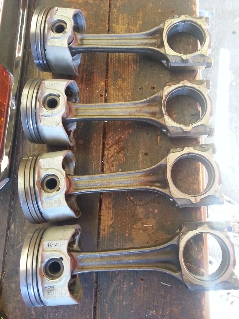 (2) sets - used stock ABA pistons, 1 set w/rods | Page 2 | VW Vortex ...