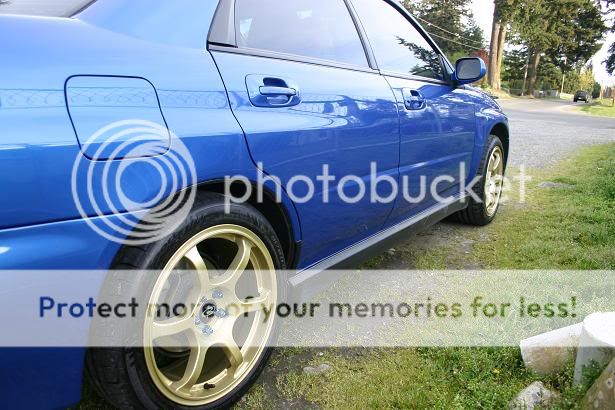 gold rota boost on 03blue wrx (56k no no) - NASIOC