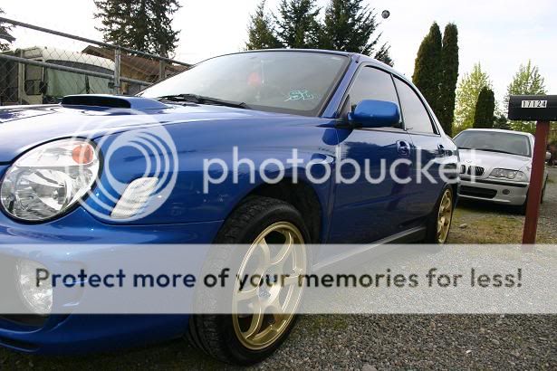 gold rota boost on 03blue wrx (56k no no) - NASIOC