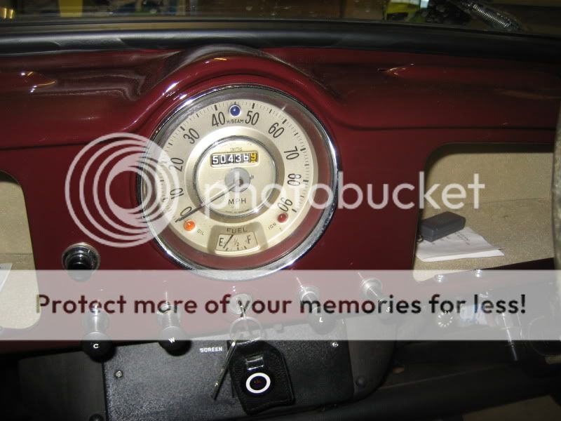 Speedo surround question - Morris Minor Owners