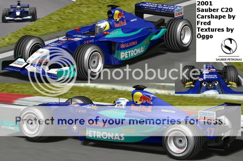 2001 Sauber Petronas C20 by Öggo and Fred