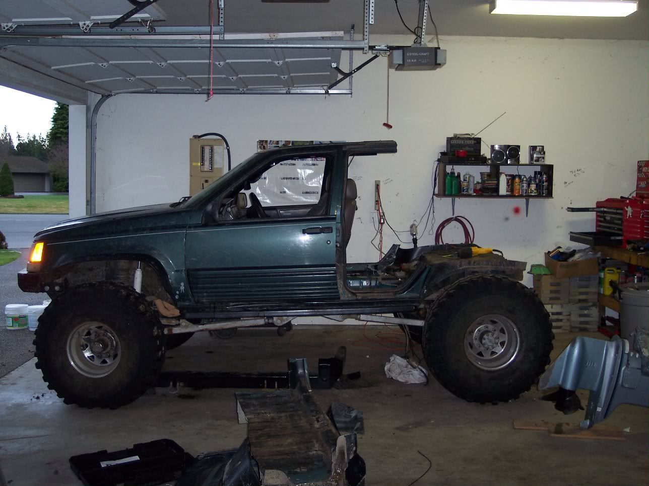 ZJ buggy got some tranny q'a | Pirate 4x4