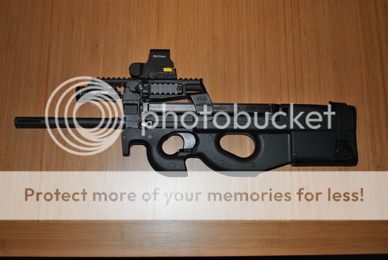 Promoted Pawn low profile top rail on the ps90 | FN Herstal Firearms