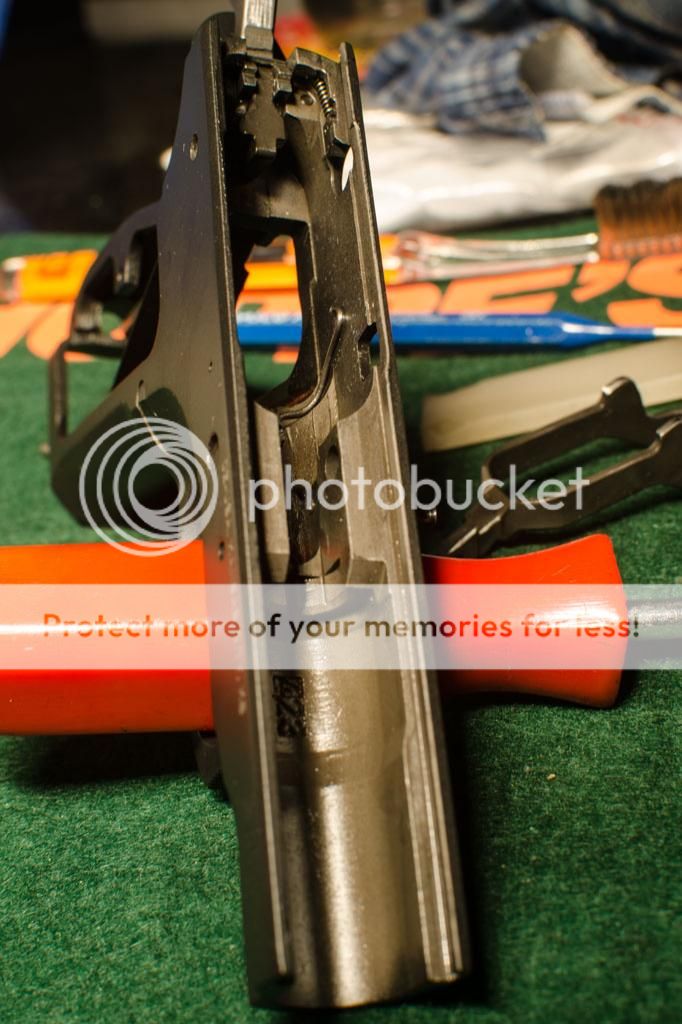 New CZ 75B - first Impressions and trigger bar polish - Calguns.net