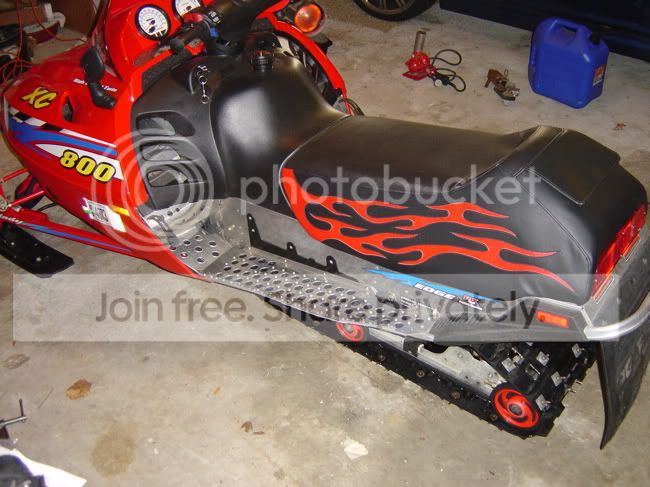 Bent Running board | Snowmobile Fanatics