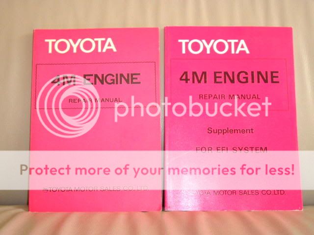 Toyota 5M-E engine manual on the bay | Toyota Celica Supra Forum