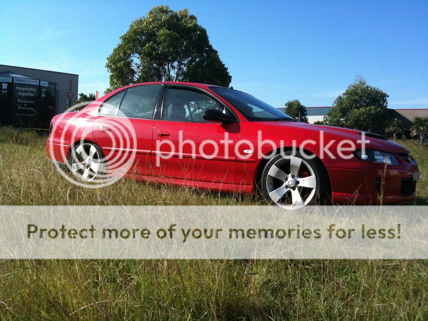 Red VX Executive - VZ Monaro Front end project | Just Commodores