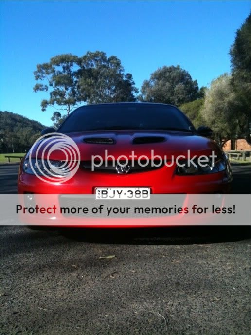 Red VX Executive - VZ Monaro Front end project | Just Commodores