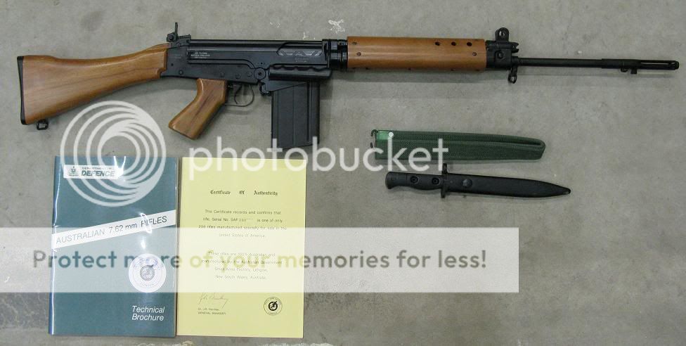 Genuine Australian L1A1 Joe Poyer and others FAL's, C1A1 8L | The FAL Files