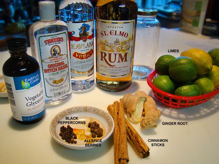 Making Homemade Bay Rum | TheShaveDen