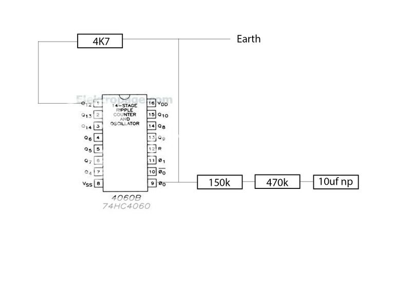 4060 chip for seconds and hours | Page 2 | All About Circuits
