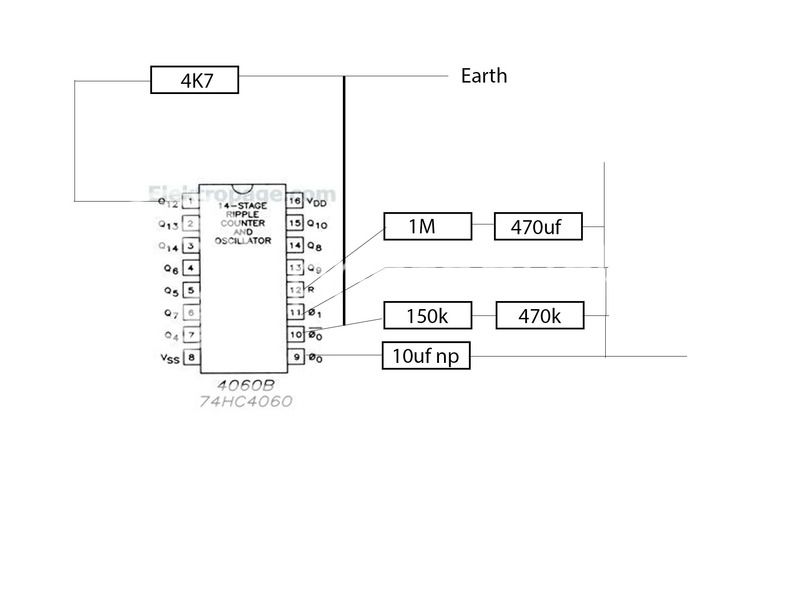 4060 chip for seconds and hours | Page 2 | All About Circuits