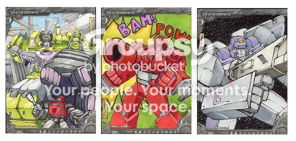 2D Artwork: - Transformers sketch card art | TFW2005 - The 2005 Boards