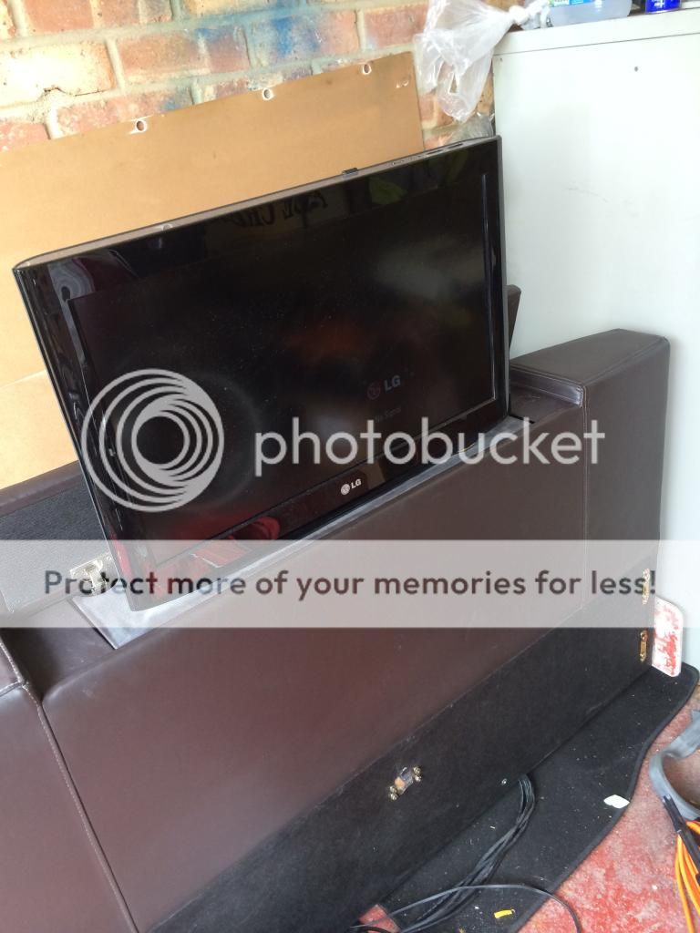 Motorised lift up tv pod | VW T4 Forum - VW T5 Forum