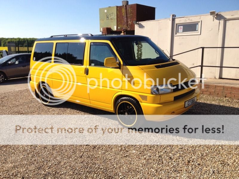 Team Yellow resprayed | VW T4 Forum - VW T5 Forum