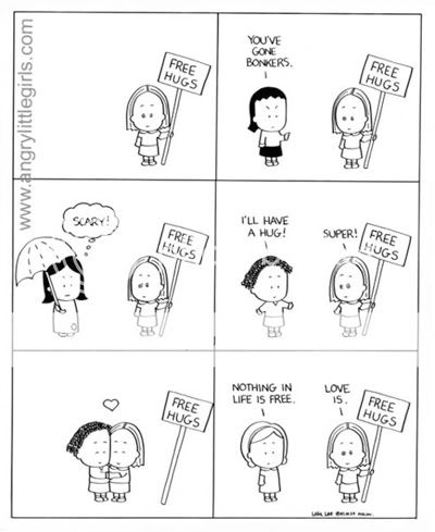 a small hug could mean a lot | Light The World