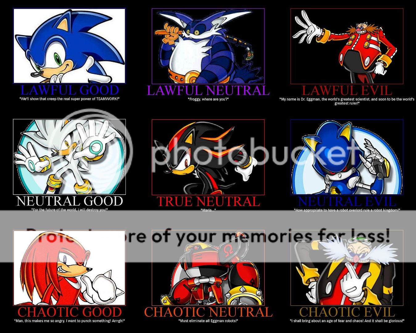 The Morality of the Sonic series. - Sonic Chat - Sonic Stadium