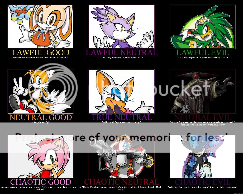 The Morality of the Sonic series. - Sonic Chat - Sonic Stadium