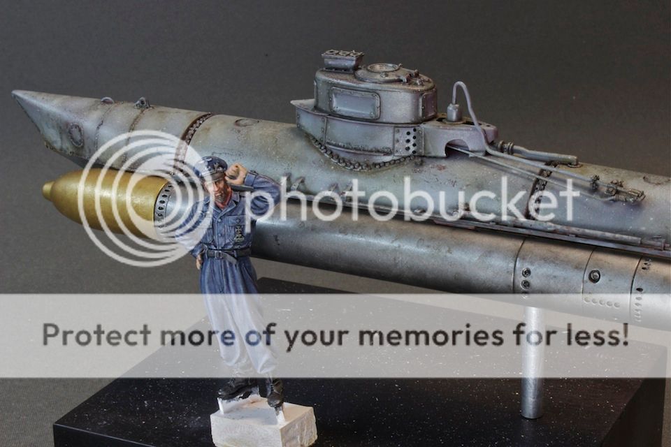 1/35 Biber mini-submarine ( 16/08 A tiny bit of progress) - Work in ...