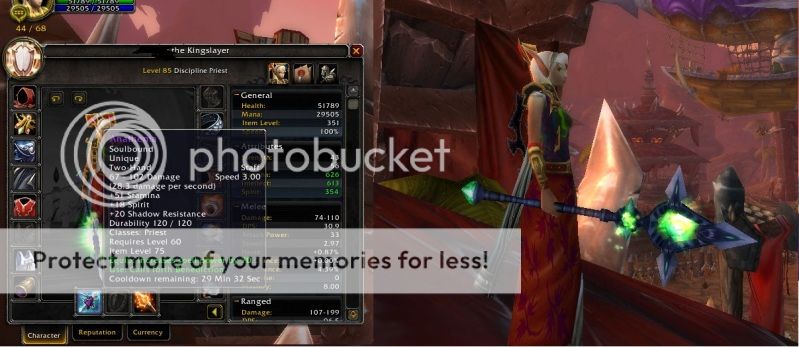 85 VANITY priest T1/T10.5 BENEDICTIION/ANATHEMA! x4 85 account! Priest ...