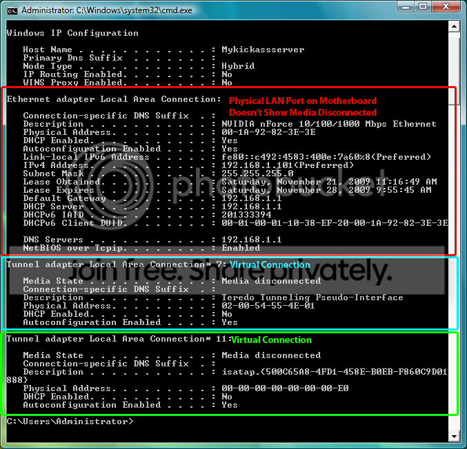 IPCONFIG /ALL reveals Media State = Media Disconnected for many users ...