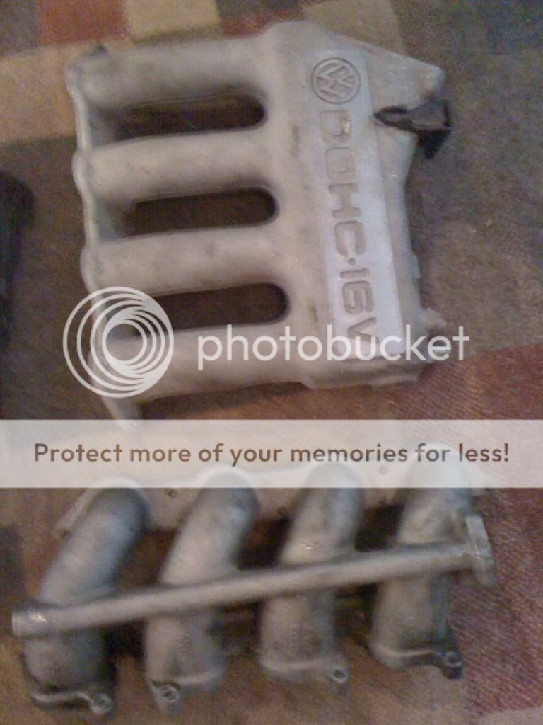 FS: Upper and lower intake for 16v (2.0 i believe) | VW Vortex ...