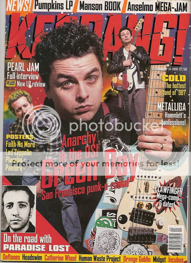 Kerrang! Magazine #683 : r/greenday