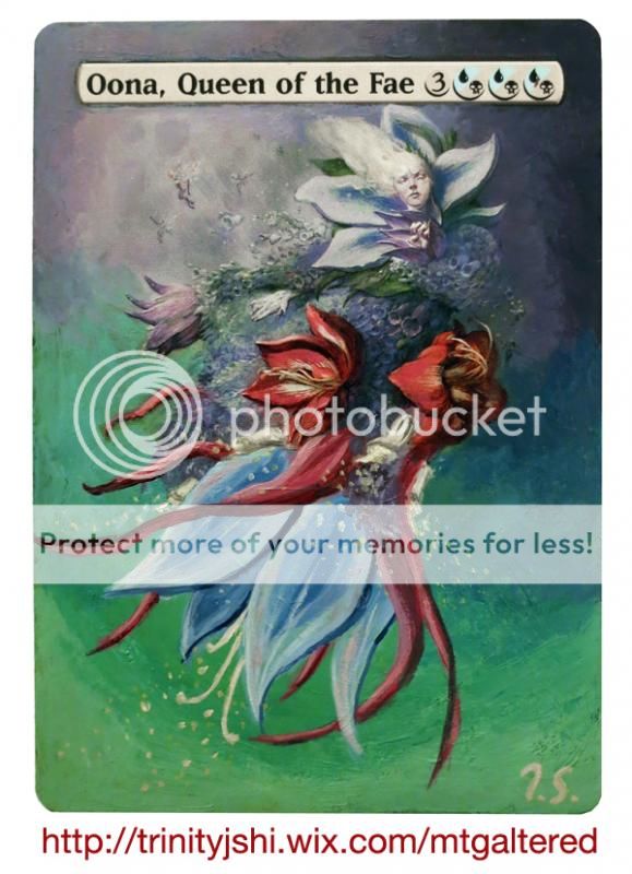 Oona, Queen of the Fae - my take on the full art. What do you think ...