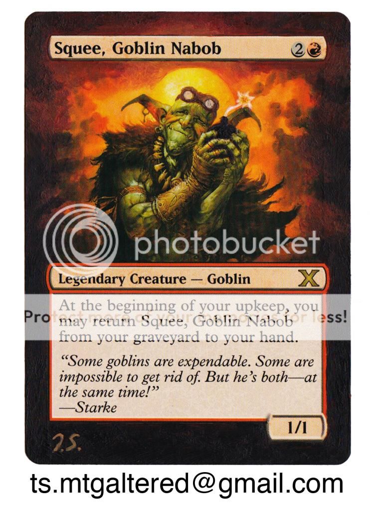 It's Squee!!! Goblin Nabob. : r/mtgaltered