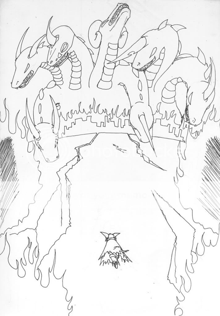 There sat a 7-headed beast.. by ZumiDotEXE on DeviantArt