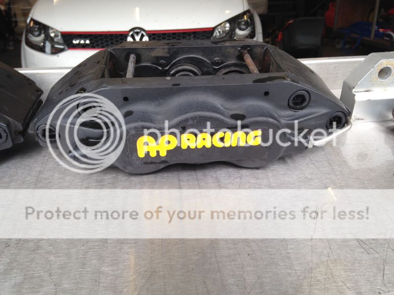 Suspension or Brakes: - AP Racing 6-Pot CP7040 Caliper And 2-Piece AP ...