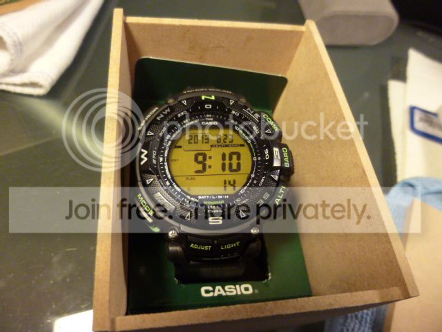 SOLD! Casio Pathfinder PAG-240 - Triple Sensor - Solar - Excellent ...