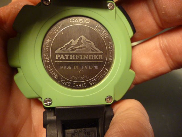 SOLD! Casio Pathfinder PAG-240 - Triple Sensor - Solar - Excellent ...