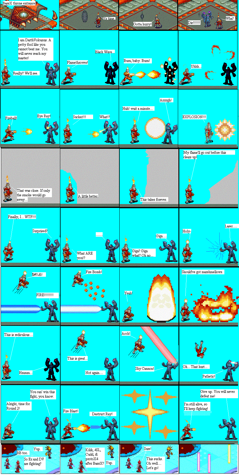 re: Sprite Comic! - Page 8 - Mega Man Battle Network 5: Team Protoman ...